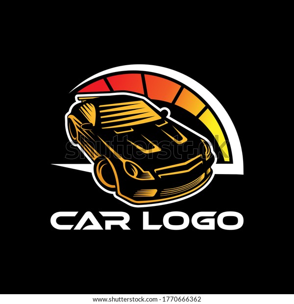 Auto Car Logo Icon Vector Illustration Stock Vector (Royalty Free ...