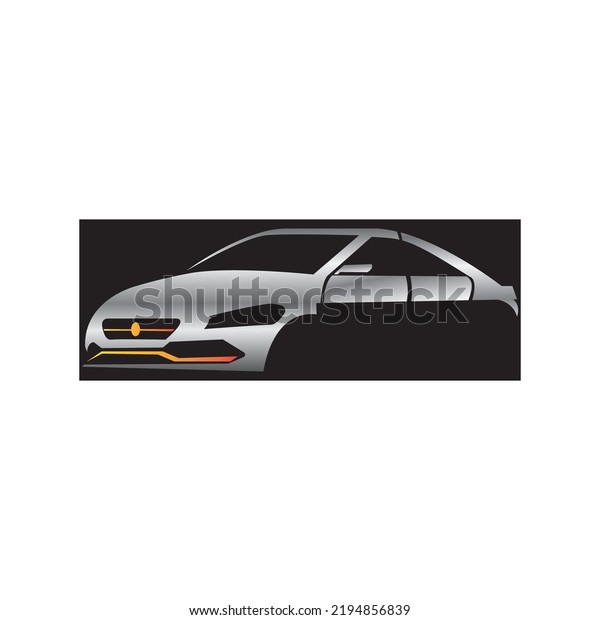 Auto Car Logo Simple Design Illustration Stock Vector (Royalty Free ...