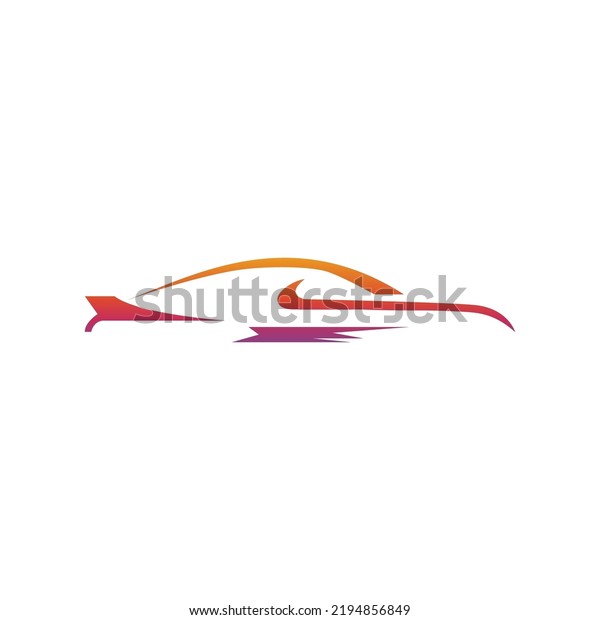 Auto Car Logo Simple Design Illustration Stock Vector (Royalty Free ...