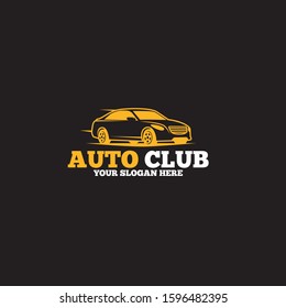 Auto Club Vector Logo Design Stock Vector (Royalty Free) 1596482395 ...
