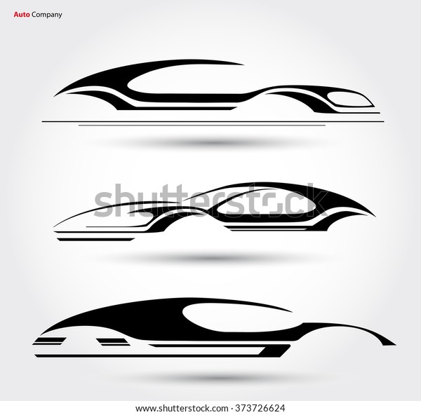 Auto Company Logo Vector Design Concept Stock Vector (Royalty Free ...