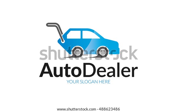 Auto Dealer Logo Stock Vector (Royalty Free) 488623486 | Shutterstock