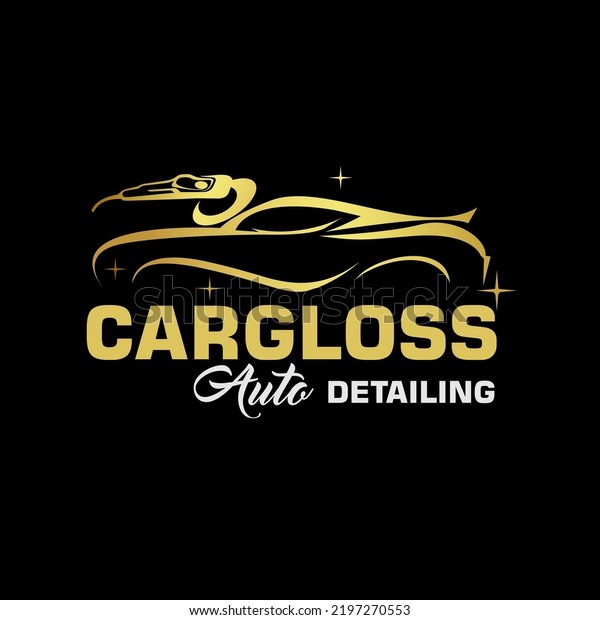 Auto Detailing Logo Design Template Stock Vector (Royalty Free ...
