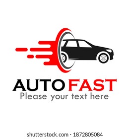 Auto Fast Logo Template Illustration: เวกเตอร์สต็อก (ปลอดค่าลิขสิทธิ์ ...