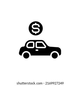 Auto Finance Icon Vector Logotype Stock Vector (Royalty Free ...