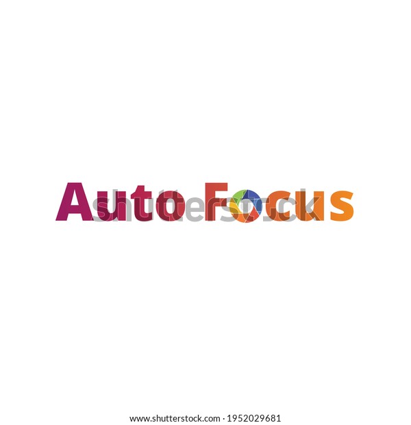 Auto Focus Logo Which Represents Focus Stock Vector (Royalty Free ...