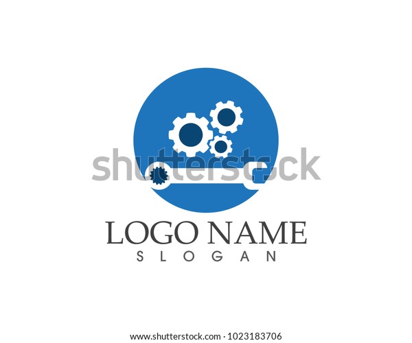 Auto Gear Logo Design Stock Vector (Royalty Free) 1023183706 | Shutterstock
