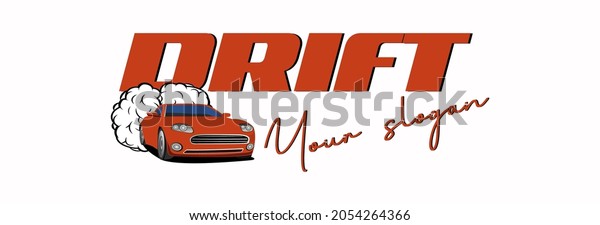 Auto Logo Design Drift Auto Printable Stock Vector (Royalty Free ...