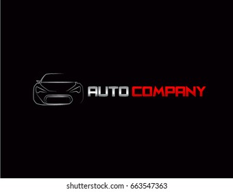 Auto Logo Vector Illustration Stock Vector (Royalty Free) 606369713