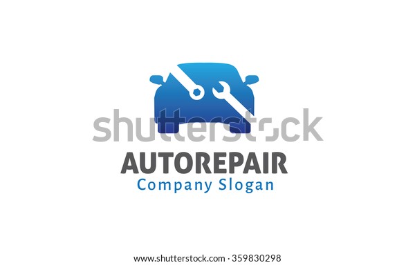 Auto Repair Design Illustration Stock Vector (Royalty Free) 359830298
