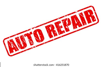 Auto Repair Red Stamp Text On: vetor stock (livre de direitos ...