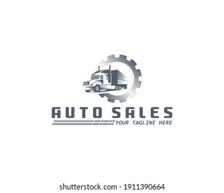 Auto Sales Vector Logo Design Stock Vector (Royalty Free) 1911390664 ...