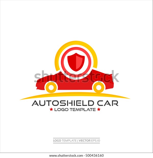 「Auto Shield Car Logo Template Vectoreps10」のベクター画像素材（ロイヤリティフリー ...