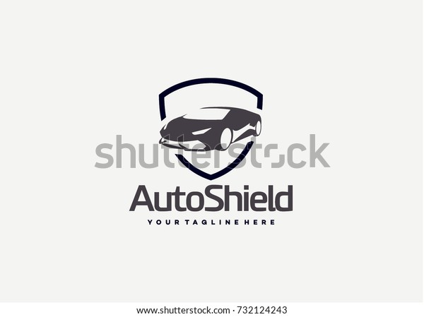 Auto Shield Logo Template Design Creative Stock Vector (Royalty Free ...