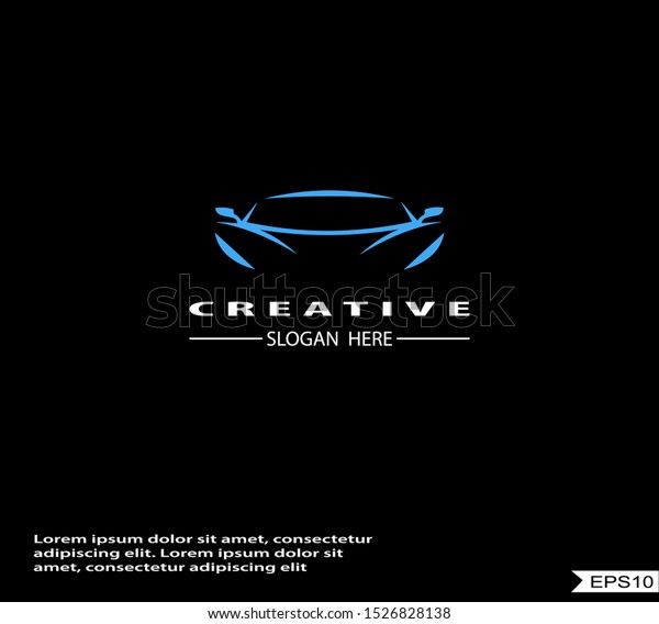 Auto Shop Car Logo Design Concept Stock Vector (Royalty Free ...