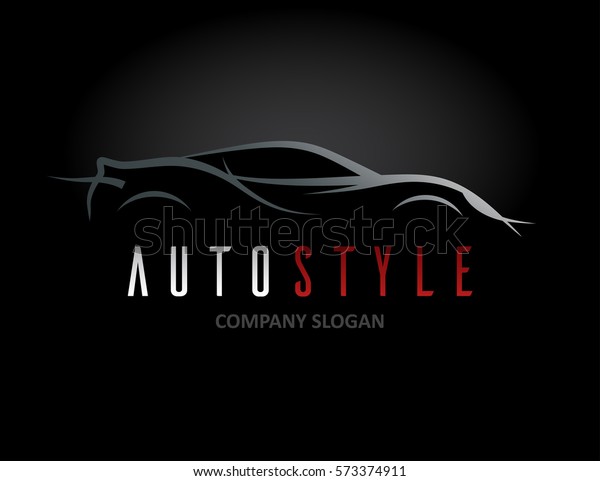 Auto Style Car Logo Design Abstract Stock Vector (Royalty Free ...