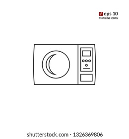 Autoclave Vector Thin Line Icon On Stock Vector (Royalty Free ...