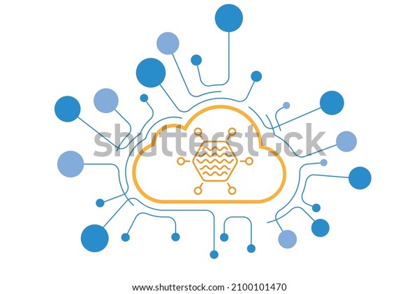 Automated Data Ingestion Data Lakes Stock Vector (Royalty Free ...