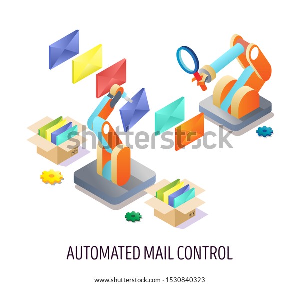 23.657 Mail process Gambar, Foto Stok & Vektor | Shutterstock
