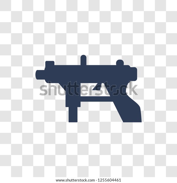 Automatic Gun Icon Trendy Automatic Gun Stock Vector (Royalty Free ...