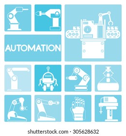 66,009 Robotics automation Stock Vectors, Images & Vector Art ...