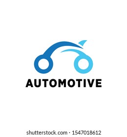 Automotive Logo Template Design Simple Stock Vector (Royalty Free ...