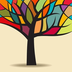 Autumn Abstract Tree Free Stock Photo - Public Domain Pictures