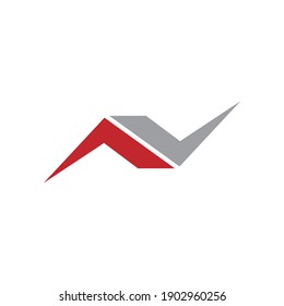 Av Logo Design Vector Icon Stock Vector (Royalty Free) 1902960256 ...