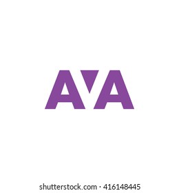 Ava Logo Vector Graphic Branding Letter Stock Vector (Royalty Free ...