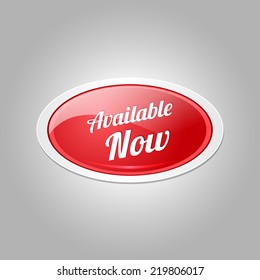 Now available icon Images, Stock Photos & Vectors | Shutterstock