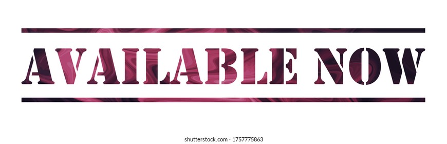 Available Now Vector Stamp White Isolated Stock Vector (Royalty Free ...