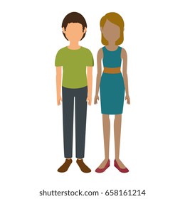 Avatar Couple Icon Stock Vector (Royalty Free) 658161214 | Shutterstock