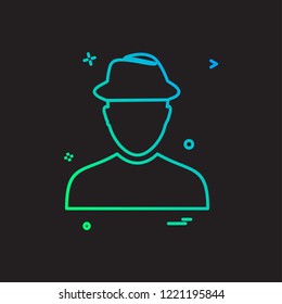 Avatar Icon Design Vector Stock Vector (Royalty Free) 1221195844 ...