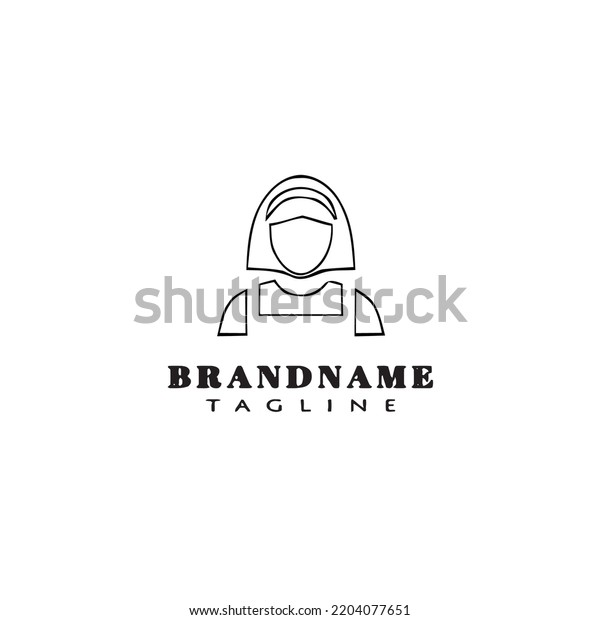 Avatar Logo Icon Design Template Modern Stock Vector (Royalty Free ...