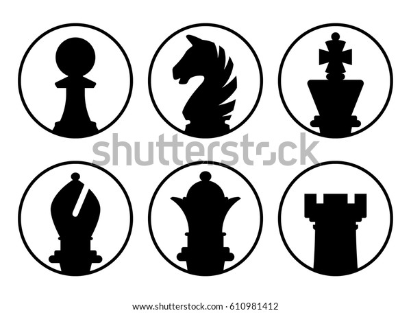 Avatars Chess Pieces Stock Vector (Royalty Free) 610981412 | Shutterstock
