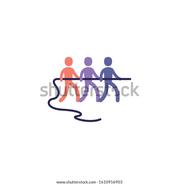 Avatars Profiles Rope Design Person Social Stock Vector (Royalty Free ...