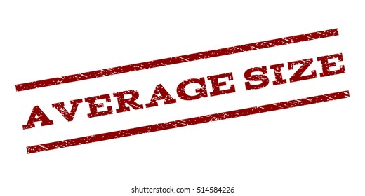 Average Size Watermark Stamp Text Caption Stock Vector (Royalty Free ...