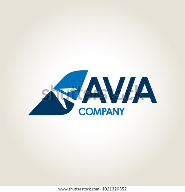 Avia Company Logo Stock Vector (Royalty Free) 1021320352