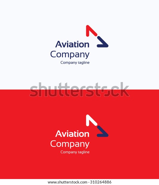 Aviation Company Logo Stock Vector (Royalty Free) 310264886 | Shutterstock