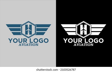 241 H logo airplane Images, Stock Photos & Vectors | Shutterstock