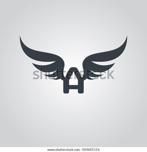 Aviator Symbol Logo Logotype Theme Vector Stock Vector (Royalty Free ...