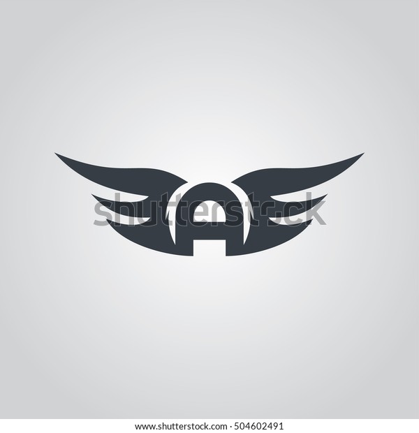 Aviator Symbol Logo Logotype Theme Vector 스톡 벡터(로열티 프리) 504602491 ...