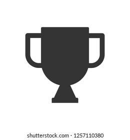 First Prize Trophy Icon Winner Vector Stock Vector (Royalty Free ...