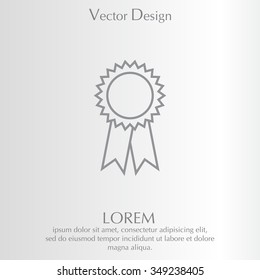 Award Line Icon Stock Vector (Royalty Free) 349238405 | Shutterstock