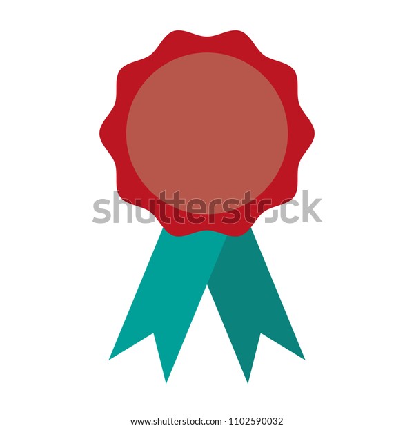 Award Ribbon Symbol Stock Vector (Royalty Free) 1102590032 | Shutterstock