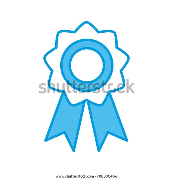 Award Ribbon Symbol Stock Vector (Royalty Free) 780390466 | Shutterstock