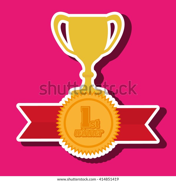 Award Winner Design Stock Vector (Royalty Free) 414851419