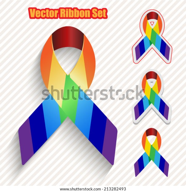 Awareness Ribbons Set Stock Vector (Royalty Free) 213282493 | Shutterstock