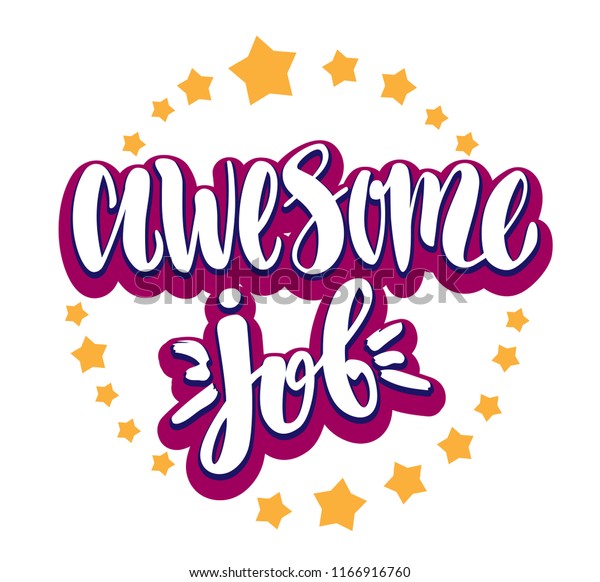 Awesome Work Clipart