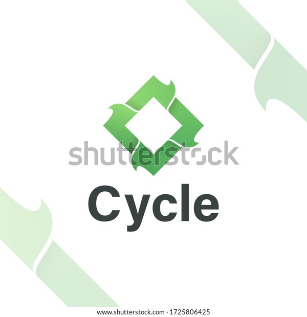 Awesome Life Cycle Logo Your Company Stock Vector (Royalty Free ...